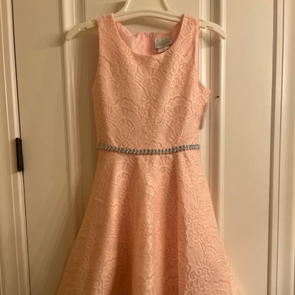 Emily Rose | Dresses | Emily Rose Girls Blush Sleeveless Dress | Poshmark